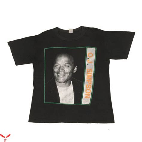 Free Oj T Shirt Vintage 90s Oj Simpson Graphic Tee Shirt