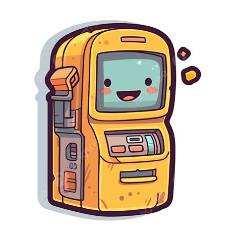 Atm 기계의 만화 스타일 낙서 벡터 Atm 상표 만화 Png 일러스트 및 벡터 에 대한 무료 다운로드 Pngtree