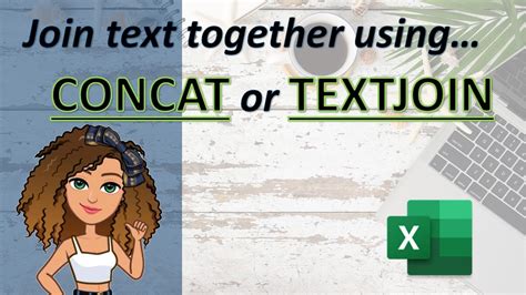 Functions To Join Text Together Concat And Textjoin Excel Tutorial