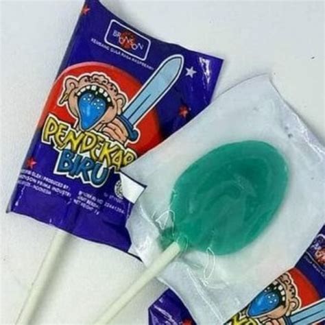 Jual Permen Jadul Permen Pendekar Biru Permen Stik Permen Enak Murah Jajanan Jadul