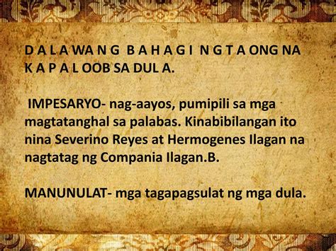 Mga Uri Ng Dula Pptx