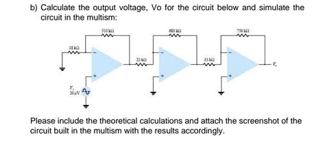 Solved I Want Screenshot Of The Circuit Built In The Multism