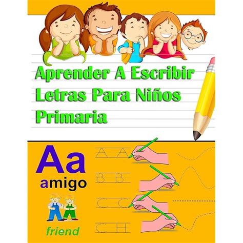 Buy Aprender A Escribir Letras Para Niños Primaria Primeros Ejercicios