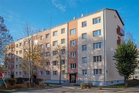 Renovated Commie Blocks In Latvia R Balticstates