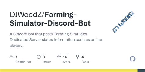 Github Djwoodzfarming Simulator Discord Bot A Discord Bot That