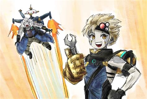 Lanz Valdi And Mechafriend Xenoblade Chronicles And 1 More Drawn By