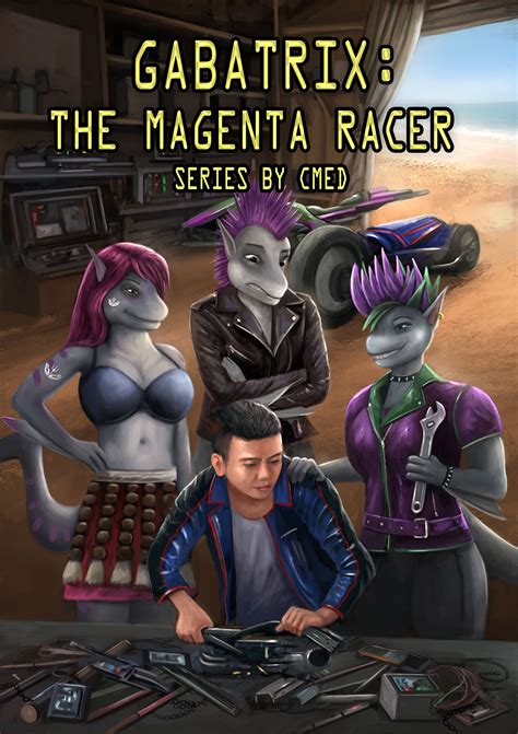 Gabatrix The Magenta Racer Book Cover Updated By Theuniverseofcmed