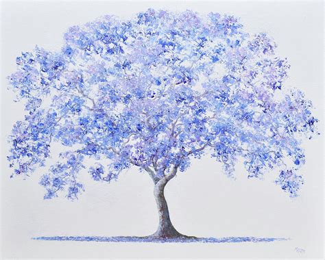 Jacaranda Tree Of Life Painting By Jan Matson Fine Art America