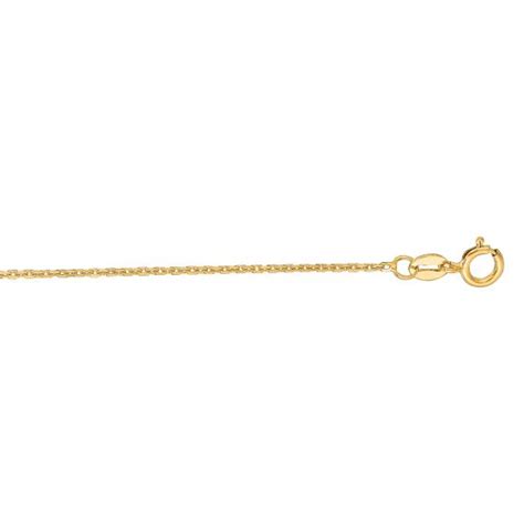Cab030 14k Gold 11mm Diamond Cut Cable Chain Royal Chain Group