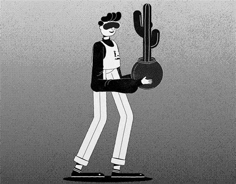 Cactus Guy On Behance