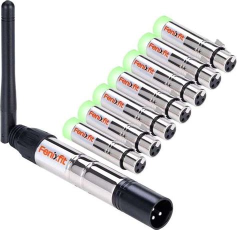 Wireless Dmx512 Transmitter Receiver No Latency Dj 2 4g Dmx Wireless 1