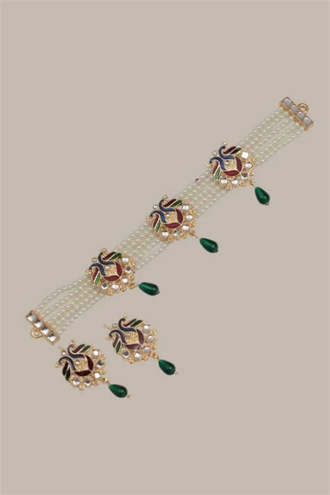 Moti White Rani Har Chokar Set Ak Chokar At ₹ 60 Set In Surat Id 2856818352155