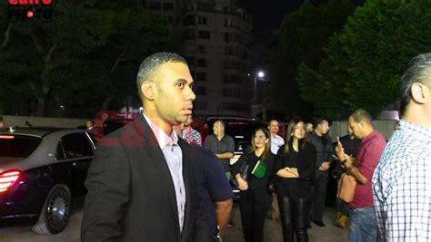 محمود المملوك يؤدي واجب العزاء في المحامي فريد الديب صور