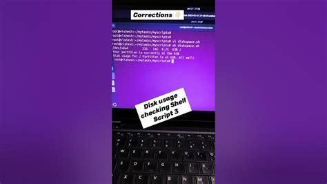 Disk Usage Shell Script 3 Linux Ubuntu Shortsviral Shortvideo Shorts Viral Songs Song