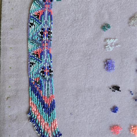 Triangle Beaded Earrings Pattern Abstract Modern Earrings Pattern Pdf