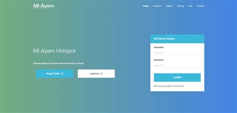 10 Template Login Hotspot Mikrotik Keren And Link Download Teknolalat