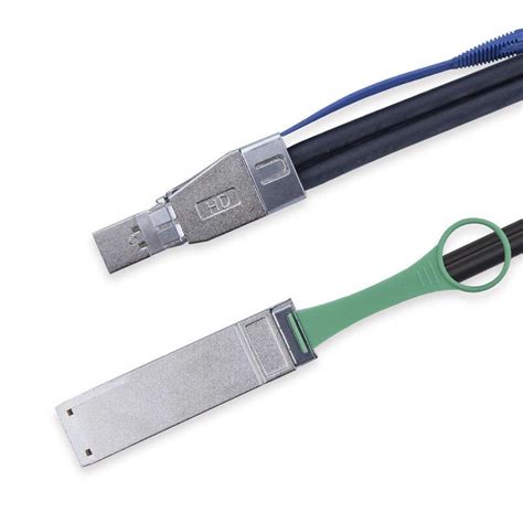 外部 Mini Sas Hd Sff 8644 转 Qsfp Sff 8436 电缆，0 5 米