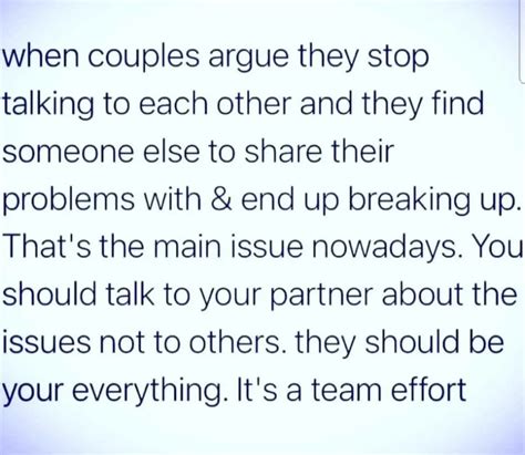 When Couples Argue They Stop Talking To Each Other And They Find Someone Else To Share Their