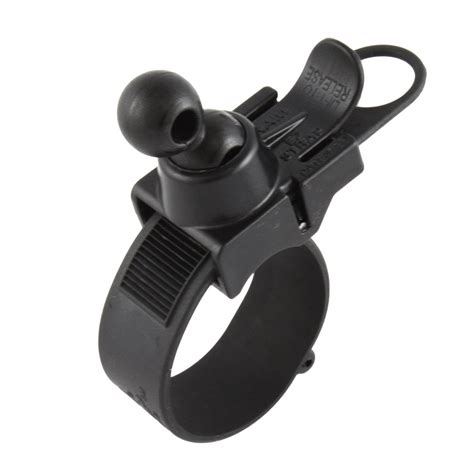 Ram® Ez Strap™ Rail Mount With Double Ball Adapter Ram Mounts