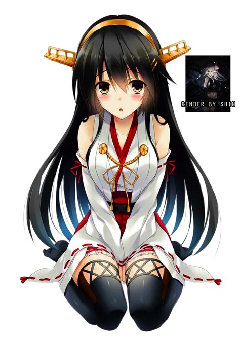 Haruna Render By Le Ryuuji On Deviantart