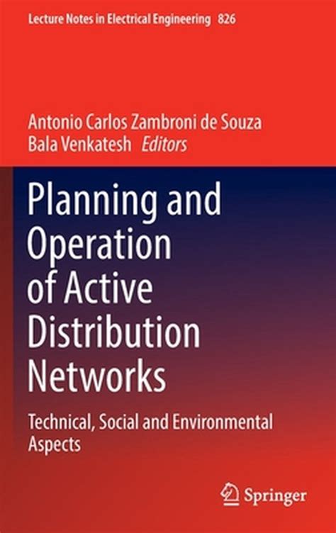 Lecture Notes In Electrical Engineering Planning And Operation Of