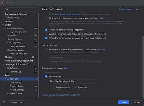 Jetbrains Ai Assistentollama Support