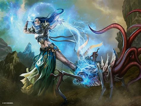 Exert Influence Art By Magali Villeneuve Decks Mtg Art Illustration
