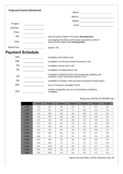 Free Payment Schedule Templates Excel Word ᐅ TemplateLab