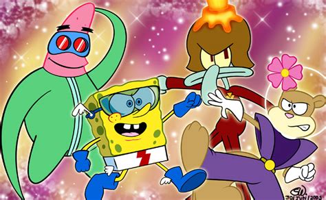 Spongebob And His Friends Spongebob Squarepants Photo 40646407 Fanpop