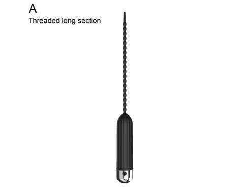 Sunnyhouse Urethral Tube Rod Manual Ergonomic Silicone Penis Plug Male