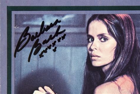 Barbara Bach Signed Poster