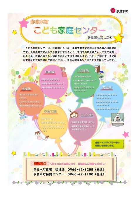 こども家庭センターを設置しました多良木町