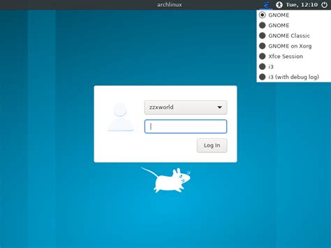 Arch Linux 安装并配置桌面环境