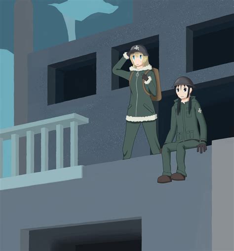 I Made Some Fanart Of The Show After Finishing The Anime R Girlslasttour