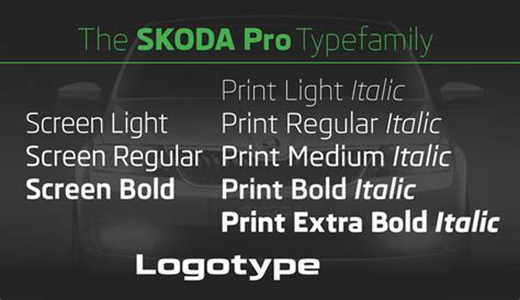 Skoda Next Font Download For Web Or Photoshop