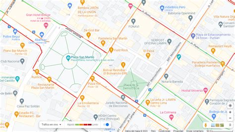 Tránsito En El Centro De Lima Estas Fueron Las Calles Y Avenidas