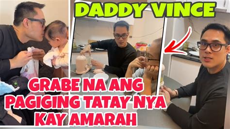 BABY AMARAH UPDATE DADDY VINCE GRABE NA YUNG PAGIGING TATAY NYA KAY