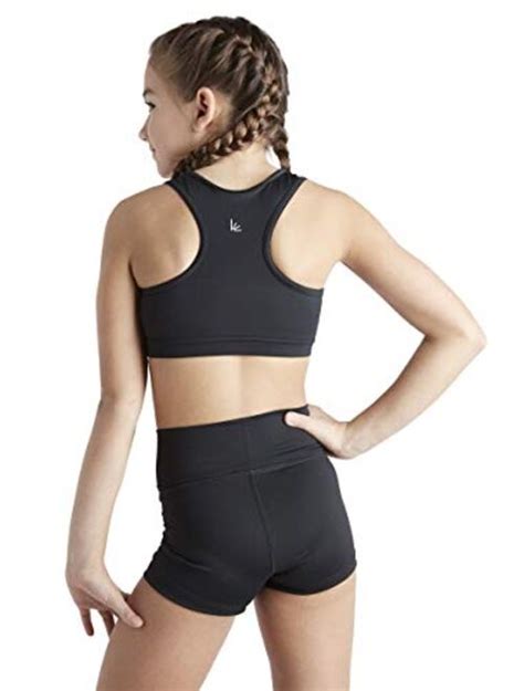 Buy Liakada Girls Stylish And Supportive Basic Sports Bra With Integrated