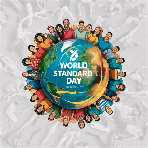 World Standard Day Illustration Premium AI Generated Image