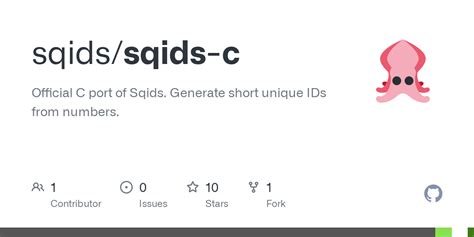 Github Sqids Sqids C Official C Port Of Sqids Generate Short Unique