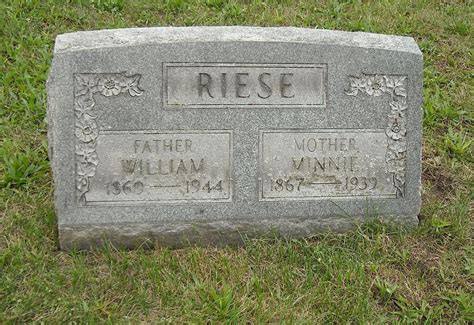 William F Riese 1860 1944 Find A Grave Memorial