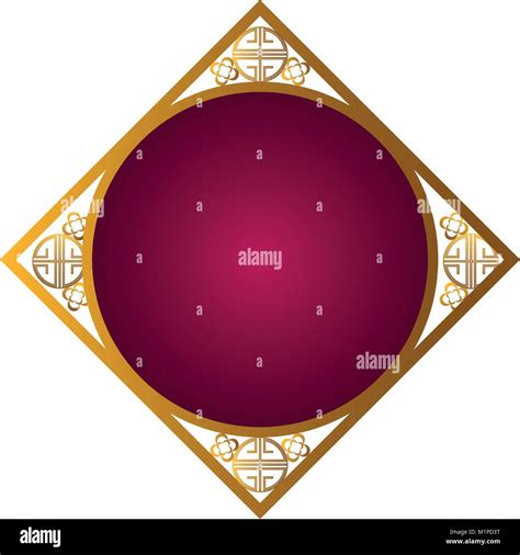 Empty Chinese Label Stock Vector Image And Art Alamy