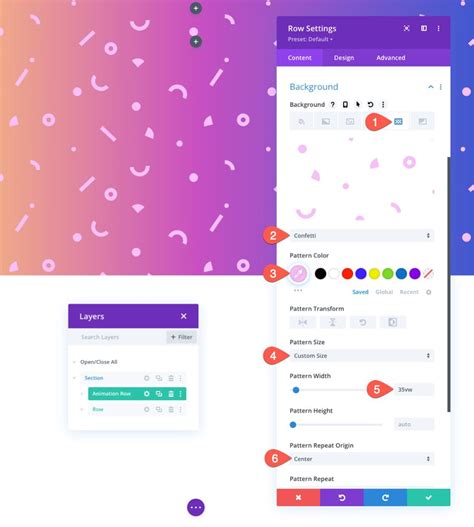 How To Animate Background Masks And Patterns On Scroll With Divi