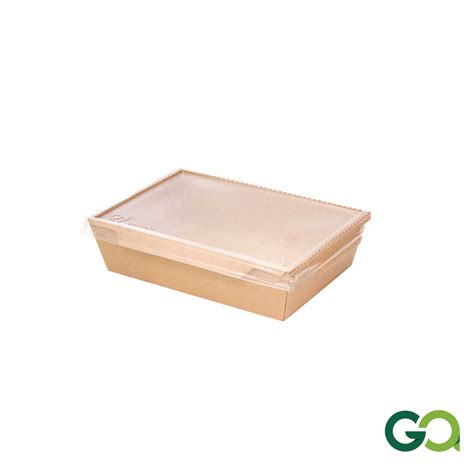 700ml 1 Com Hybrid Lunch Box Br 1 Carton 200 Pieces Ga Ecopak