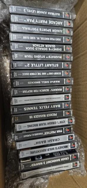 Ps1 Games Bundle £76 88 Picclick Uk