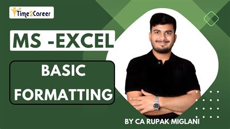 MS Excel Basic Formatting MS Excel Full Course In Hindi MS