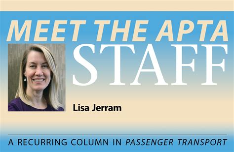 Meet Apta American Public Transportation Association