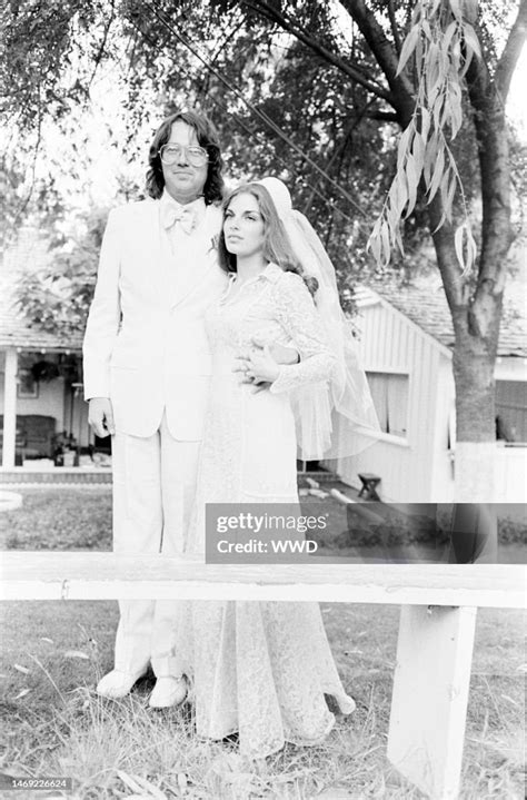 Newlyweds Jimmy Webb And Patsy Sullivan Pose For Pictures During News Photo Getty Images