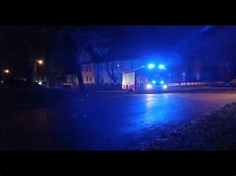 TRĄBY Wyjazd alarmowy OSP KSRG Połajewa p do NZK YouTube