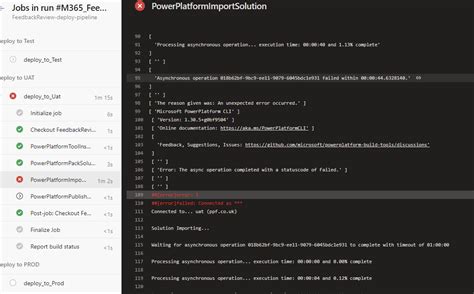 Azure Devops Powerplatform Deployment Error Due To Timing Issue Blog
